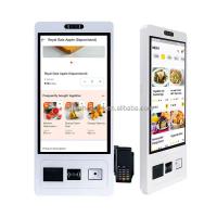 China Floor Standing Touch Screen Kiosk with 2K/4K Resolution and 60,000 Hours Lifespan for Self Service Applications for sale