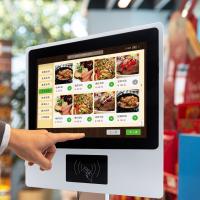 China 12.1 Inch Wall Mountable Self-service Kiosk with 10 Point Capacitive Touch Screen for Indoor Use for sale