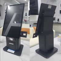 China 21.5 Inch Capacitive Touch 10 Point Self Service Kiosk with Thermal Printer and POS Bracket for sale