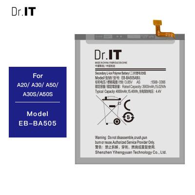 China A20 A30 A50 EB BA505 Samsung Phone Batteries Replace for sale