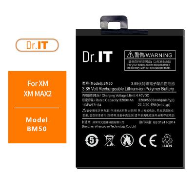 China Anti Oxidation Lithium Ion Phone Battery 5300mAh For Xiaomi MAX2 for sale