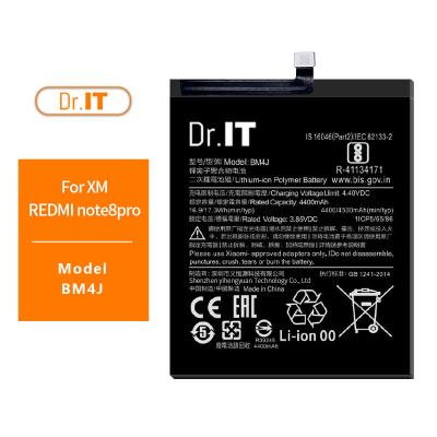 China ODM 4400mAh Cell Phone Lithium Battery BM4J Compression Resistance for sale