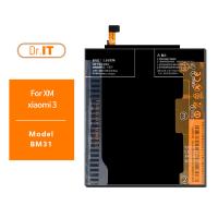 China OEM Long Life BM31 Lithium Cell Phone Battery 3000mAh For Xiaomi 3 for sale