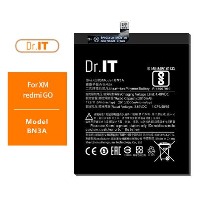 China 3000mAh BN3A Redmi Go Battery Replacement Short Circuit Protection for sale