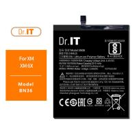 China OEM BN36 Lithium Cell Phone Battery Replace 3010mAh For Xiaomi 6X for sale