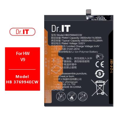 China Eco Friendly 4000mAh 3.85V Huawei Phone Battery For Honor V9 8 Pro for sale