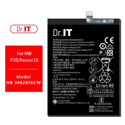 China 3400mAh Huawei Phone Battery Replacement For HUAWEI P20 Honor10 for sale