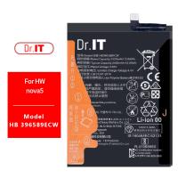 China Replace HB396589EBW Huawei Nova 5 Battery 3400mAh Heat Resistant for sale