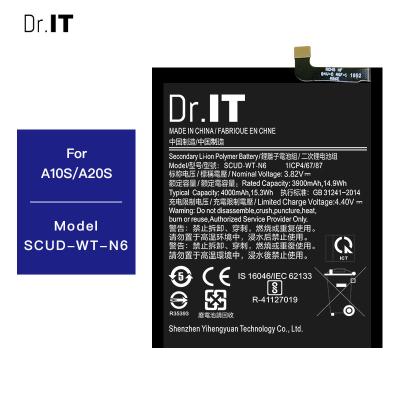 China 4000mAh Samsung A10s Battery Replacement Rechargeable 3.85V ROHS Standard for sale