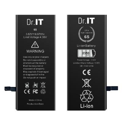 China High Discharge Rate 2350mAh Lithium Ion Cell Phone Battery For Iphone 6S for sale
