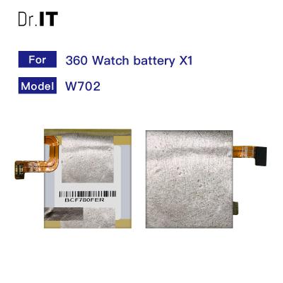 China Explosion Proof Smart Watch Battery 6W Li Ion type for 360 W702 for sale