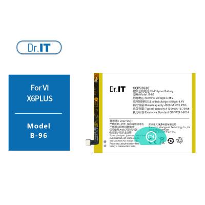 China B 96 3.85V 4000mAh Cell Phone Internal Battery For VIVO X6PLUSA for sale