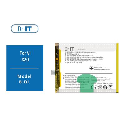 China Anti Overcharge 3170mAh Vivo X20 Battery 3.85V Mobile Phone Batteries for sale