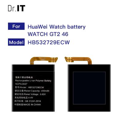 China Rechargeable Smart Watch Lithium Ion Battery 455mAh For Huawei GT2 46 for sale