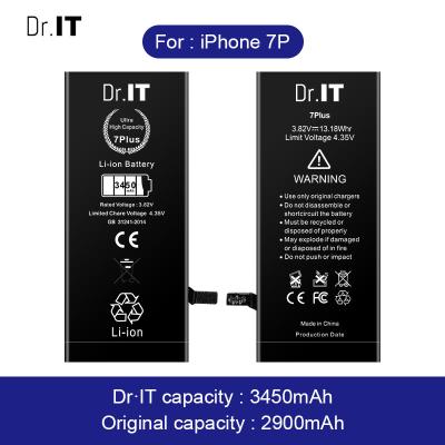 China Dual IC Protection Iphone High Capacity Battery 3450mAh A+ Grade for sale