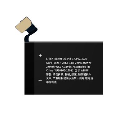 China RoHS Iphone watch battery 38mm iWatch Series 1 / 2 / 3 / 4 / 5 Battery for sale