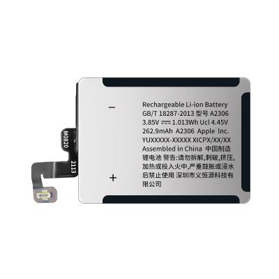 China Original A2306 40mm iWatch Series 6 Battery 262.9mAh for sale
