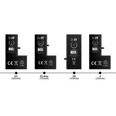 China Grandever Rechargeable iPhone X Internal Battery CE FCC RoHS MSDS Certified for sale