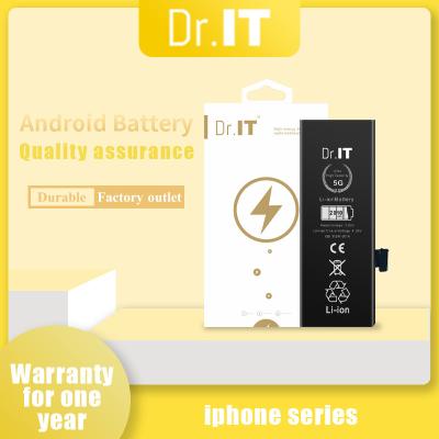 China 4.4V Iphone Battery Lithium Cobaltate Fits For IPHONE 5 Serise for sale