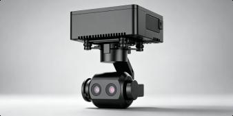 China Micro Ultra-Light 3-Axis Drone Gimbal Camera, High Precision with Auto Image Tracking for Aerial Inspection & Monitoring for sale