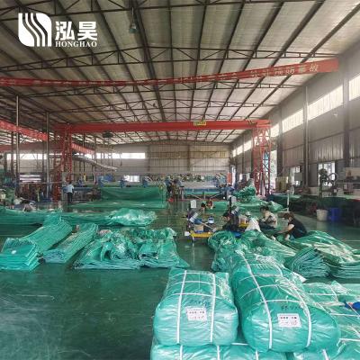China Heavy Duty Waterproof Tarpaulin 120gsm HDPE with Rustproof Grommets UV Treated for sale