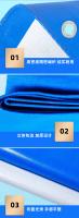 China Medium Duty Tarpaulin 0.25-1mm Thickness with Rustproof Grommets for Construction and Outdoor Use for sale