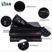 China Heavy Duty Polyethylene Tarpaulin 80gsm LDPE Coating Waterproof UV Resistant with Reinforced Corners for sale