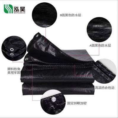 China Heavy Duty Polyethylene Tarpaulin 80gsm LDPE Coating Waterproof UV Resistant with Reinforced Corners for sale