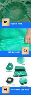 China Light Duty Polyethylene Tarpaulin - Tear Resistant, Waterproof with Rustproof Grommets in Multiple Sizes for sale