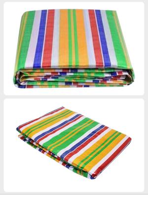 China Honghao Waterproof Polyethylene Tarpaulin - UV Resistant, Tear Resistant with Reinforced Corners in Multiple Sizes for sale