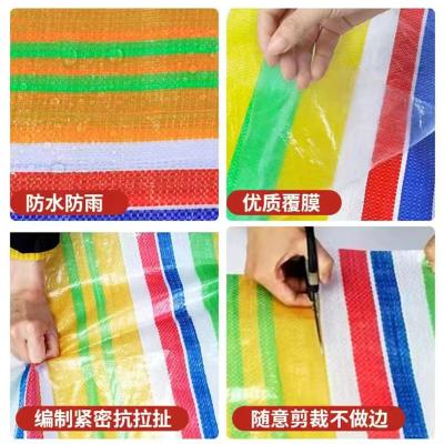China Custom Colored Tarpaulin - Waterproof, UV & Mold Resistant with Multiple Size Options (5MT Minimum Order) for sale