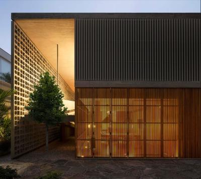 China Co-extrusion WPC Wall Panel 202mm x 20.5mm Wood Plastic Composite for Exterior Walls for sale
