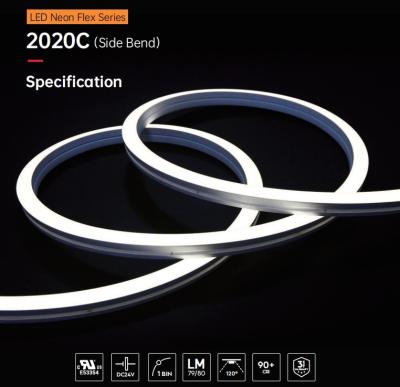 China Soft Flexible Side Bend LED Strip Waterproof Flame Resistant CV And DMX512 Flex LED Strip for sale