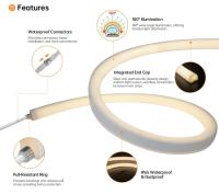 China IP67 / IP65 Top Bending LED Neon Flex Light Strip High Brightness Constant Voltage for sale