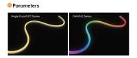 China IP67 / IP65 Side Bend LED Strip White Soft RGBW LED Neon Flex OEM ODM Services for sale