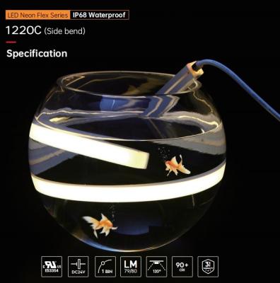 China 24V Swimming Pool Neon Lights Flexible Waterproof High Brightness And Luminous Efficacy for sale