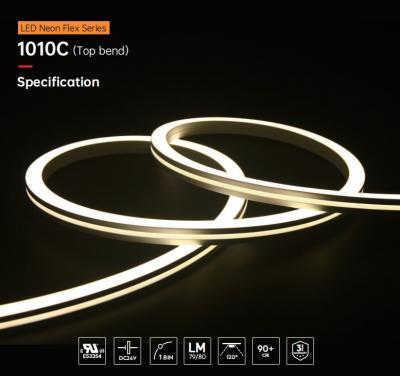 China 24V Custom Side Bend LED Neon Strip For Indoor Outdoor And Architectural Decoration for sale