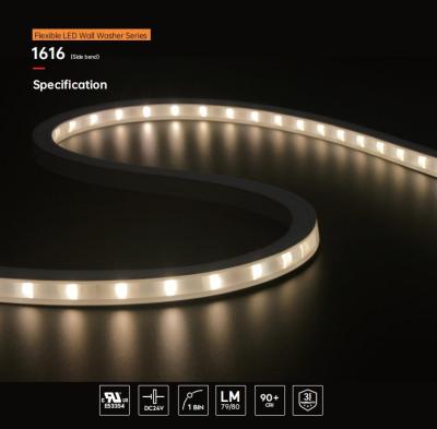 China 18W LED 3D Neon Light Strips 24V Anti Glare Silicone LED Neon Flex Lightings for sale