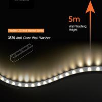 China IP65/IP67 Waterproof Flex LED Wall Washer Durable Design 360deg Bendable- Lighting Customizable Effects Easy Installation Long Lifespan 3530 for sale