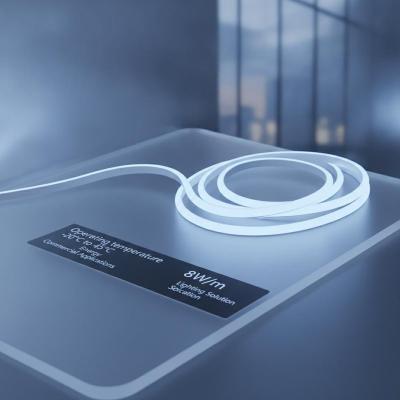 China Operating temperature minus 20 degrees Celsius to 45 degrees Celsius Flexible LED Neon Strip 8 watts per meter energy lighting solution for commercial applications for sale