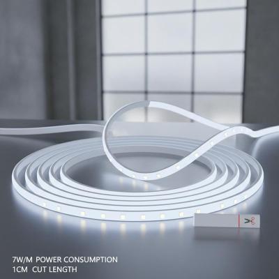 China 7W per meter Power Consumption Silicone LED Neon Flex Providing 1 Cm Cut Length Durable and Flexible Lighting for Commercial for sale