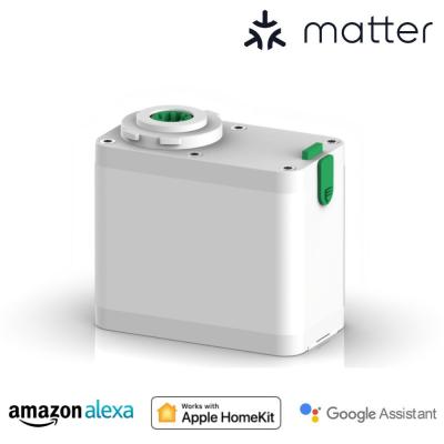 China Matter Smart Curtain Motor X20 2.0Nm 15cm/s Works with Apple HomeKit for sale