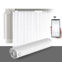 China Zigbee Smart Curtain Motor GM40 Sunrise Simulation Tuya Timer Control Energy Saving 1.5N.m for sale