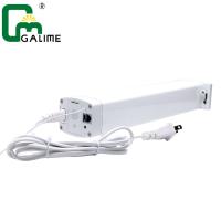 China GM46T RF Remote Curtain Motor 433.92MHz 18W Replaceable Power Line Zero Configuration for sale
