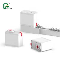 China Wired RS485 Curtain Motor 82mm Short Body 50kg Load AC100-240V Hotel Automation for sale