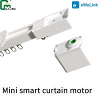 China eWeLink Smart Curtain Motor Wi-Fi 82mm Compact Body 50kg Load AC100-240V for sale