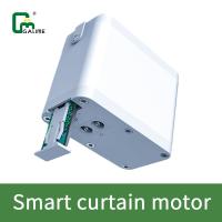 China Matter Smart Curtain Motor X10 Cross Platform Apple Home Google Alexa 50kg Load for sale