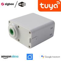 China Tuya Smart Zigbee Curtain Motor 2.0N.m High Torque 15cm/s Ultra Quiet 24W for sale