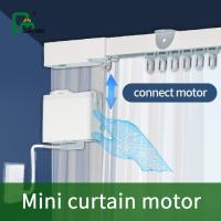 China Tuya Smart Zigbee Curtain Motor 2.0N.m High Torque 15cm/s Ultra Quiet 24W for sale