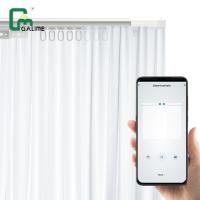 China WiFi Smart Curtain Motor 1.8Nm Torque No Hub Needed App Control Google Home for sale